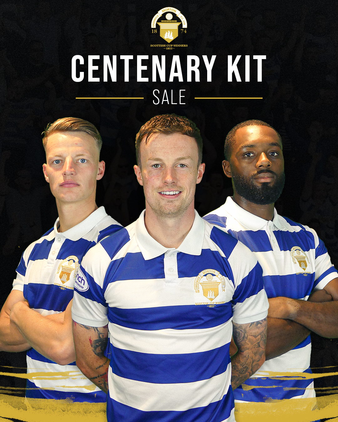 Centenary Kit Discount - Greenock Morton FC