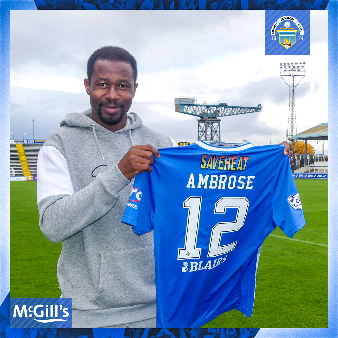 Efe Ambrose signs for Morton - Greenock Morton FC