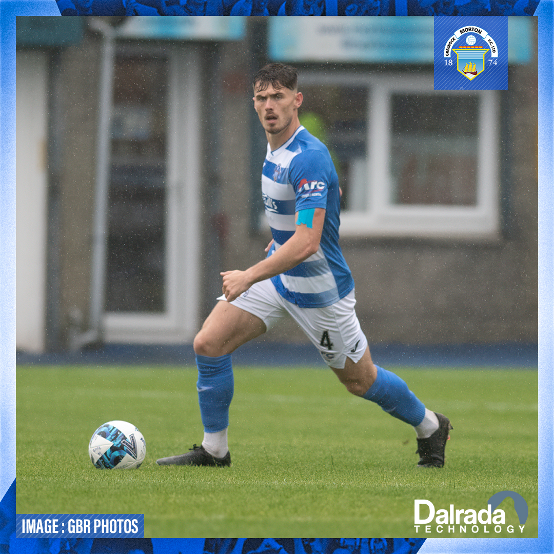 Darragh O’Connor signs extension until Summer 2024 - Greenock Morton FC